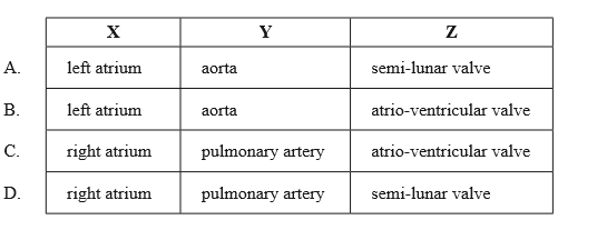 IB DP Biology B3.2 Transport IB Style Question- SL Paper 1