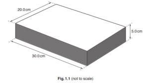 IGCSE Physics (0625) 1.4 Density Paper 3