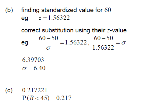 IBDP Maths AA: Topic: SL 4.9: The normal distribution : IB style ...