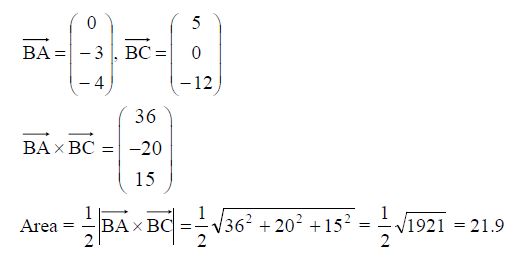IBDP Math AI:Topic:AHL 3.13: vector product of two vectors-IB style Questions HL Paper 1