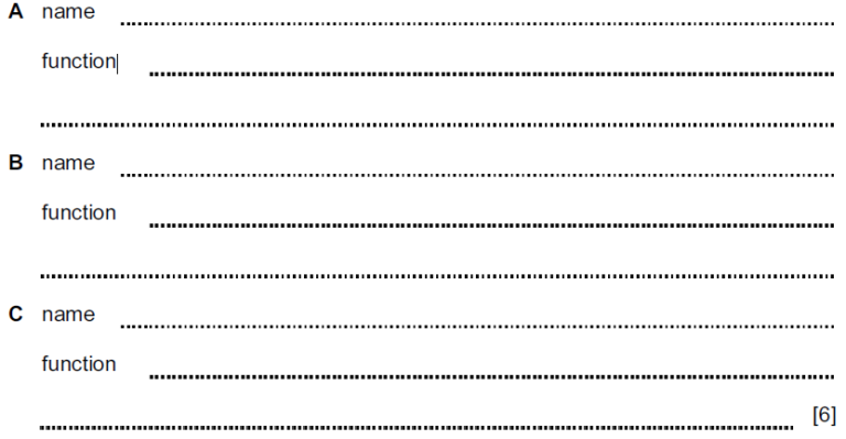 iGCSE Biology (0610)-9.4 Blood - iGCSE Style Questions Paper 4