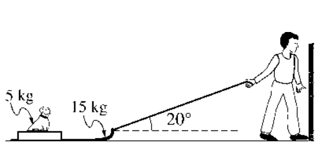 AP Physics 1: Unit 2: Dynamics- Exam Style questions with Answer- FRQ