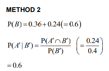 IB DP Math AA Topic: SL 4.11 Conditional probability: IB Style ...