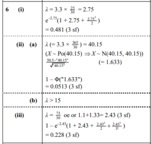 CIE A level Math -Probability & Statistics 2: 6.1 The Poisson ...
