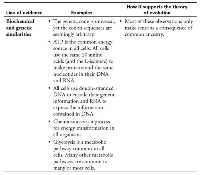 AP Biology : 7.6 Evidence of Evolution- Exam Style questions with ...