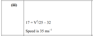 CIE A level Math -Mechanics : 4.2 Kinematics of motion in a straight ...