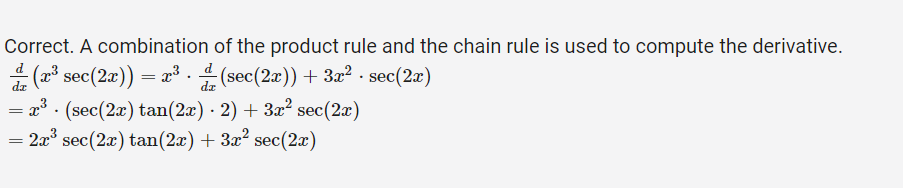 AP Calculus AB: 3.1 The Chain Rule - Exam Style questions with Answer- MCQ