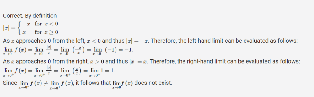 AP Calculus BC : 1.7 Selecting Procedures for Determining Limits- Exam ...