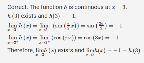 AP Calculus BC : 1.11 Defining Continuity at a Point- Exam Style ...