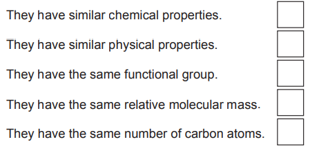 iGCSE Chemistry (0620) Theory (Core):11.1 Formulae, functional groups ...