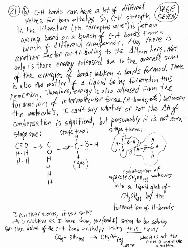 AP Chemistry: 6.8 Enthalpy of Formation - Exam Style questions with ...