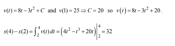 AP Calculus BC : 8.2 Connecting Position, Velocity, and Acceleration of Functions Using ...
