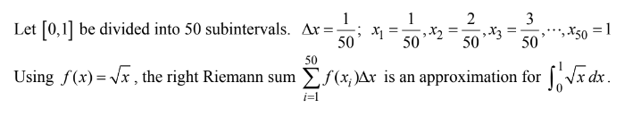 AP Calculus AB : 6.2 Approximating Areas with Riemann Sums- Exam Style ...