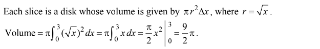 AP Calculus AB : 8.9 Volume with Disc Method: Revolving Around the x ...