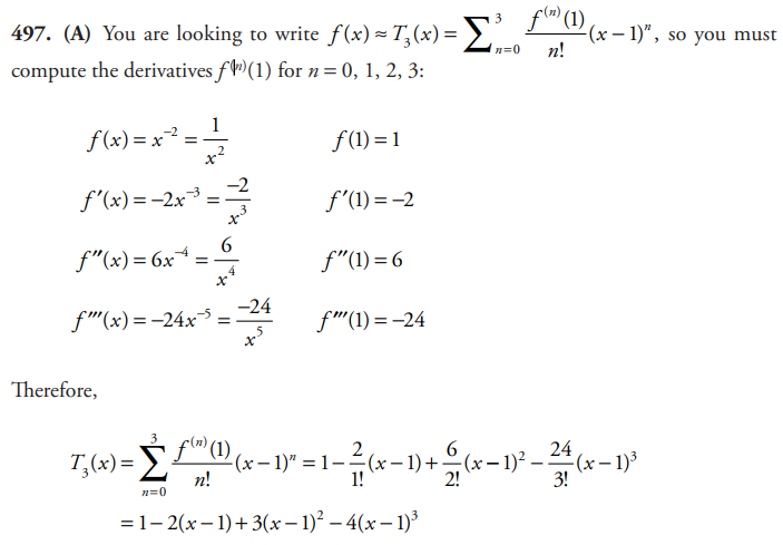 AP Calculus BC: 10.11 Finding Taylor Polynomial Approximations of ...
