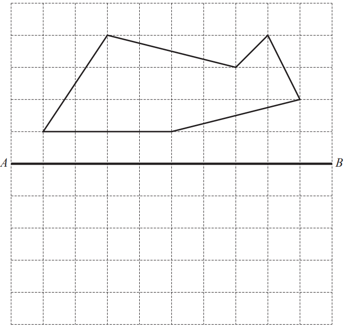 iGCSE Mathematics (0580) : C7.2 Reflect simple plane figures in ...
