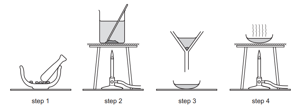 Igcse Chemistry Multiple Choice Extended 7 3 Preparation Of Salts Exam Style Questions Paper 2