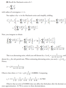 AP Calculus BC : 10.12 Lagrange Error Bound- Exam Style questions with ...