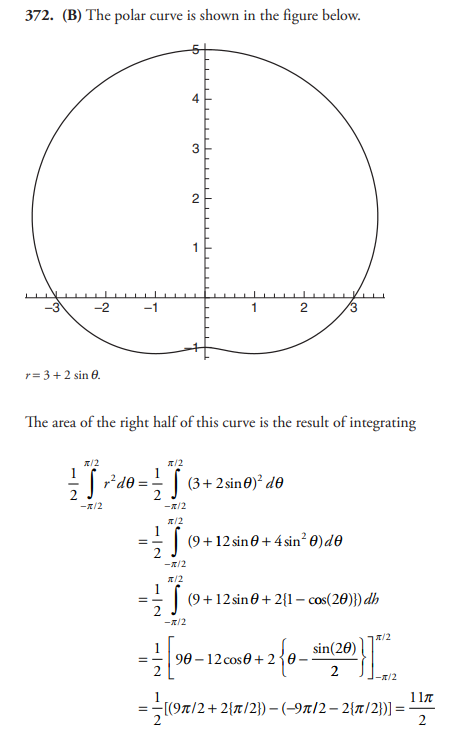 AP Calculus BC : 9.8 Find the Area of a Polar Region or the Area ...