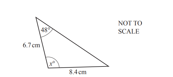 iGCSE Mathematics (0580) :E6.4 Solve problems using the sine and cosine ...