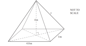 iGCSE Mathematics (0580) :E6.2 Apply Pythagoras’ theorem.iGCSE Style Questions Paper 4
