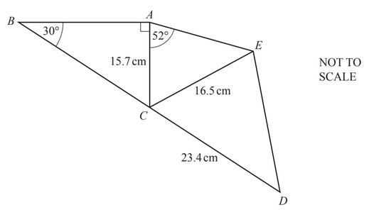 iGCSE Mathematics (0580) :E6.4 Solve problems using the sine and cosine ...
