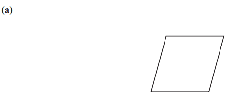 iGCSE Mathematics (0580) : C4.6 Recognize rotational and line symmetryiGCSE Style Questions Paper 1