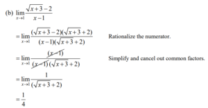 AP Calculus AB and BC: Chapter 1 - Limits and Continuity : 1.3 - Calculating Limits Using the ...