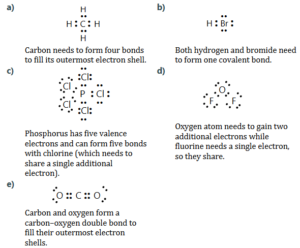IB MYP Chemistry : Bonding - structure and bonding Practice Question ...