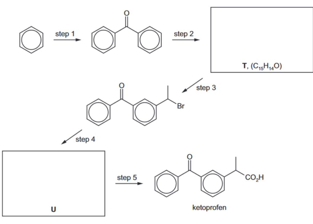 AS & A Level Chemistry 36.1 Organic synthesis: Exam Style Questions Paper 4