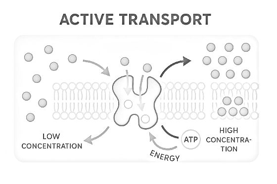 iGCSE Biology (0610)-3.3 Active transport - iGCSE Style Questions Paper 1
