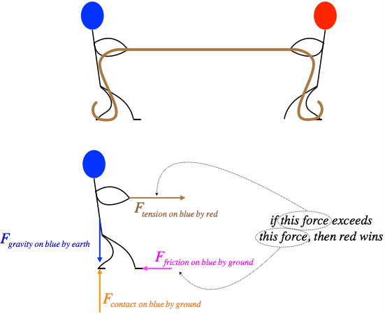 Forces and their direction IB DP Physics Study Notes